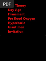 Creation Vs Evolution Timeline - Kent Hovind | PDF | Creationism | Geology