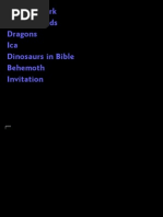 Creation Timeline and Key Concepts | PDF | Creationism | Geology