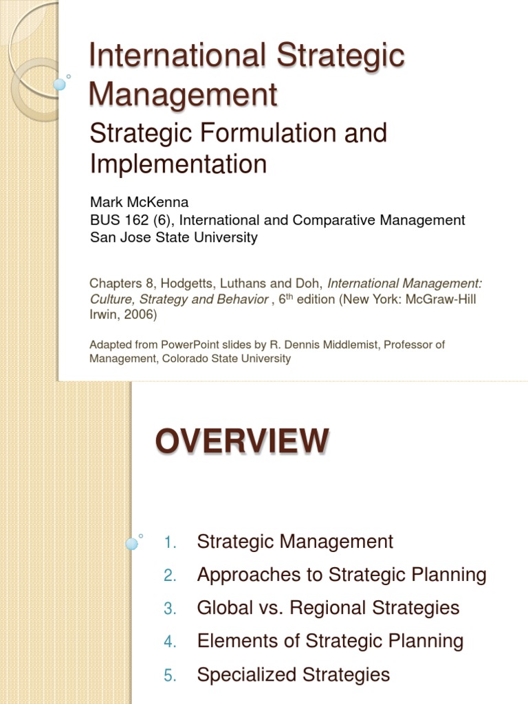 Chap008 MRM | PDF | Strategic Management | Strategic Planning