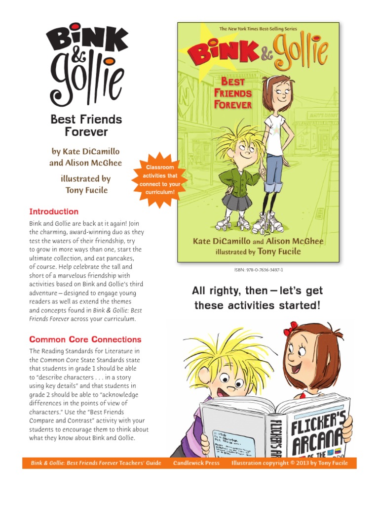 Bink and Gollie: Best Friends Forever Teachers' Guide | PDF | Common ...
