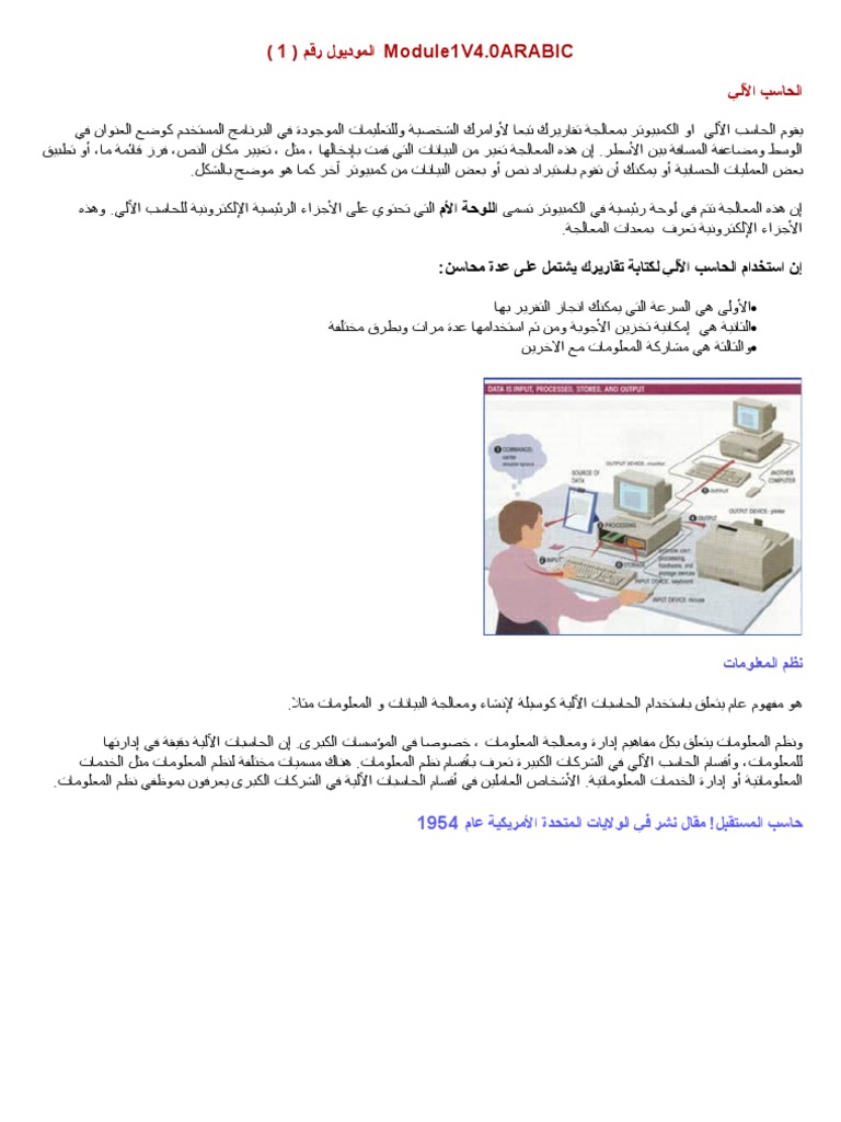 Icdl v4 Arabic | PDF