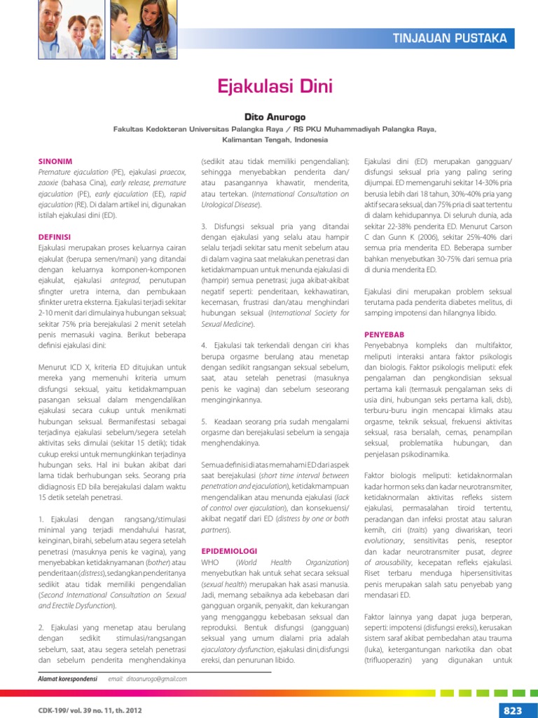 Ejakulasi Dini | PDF