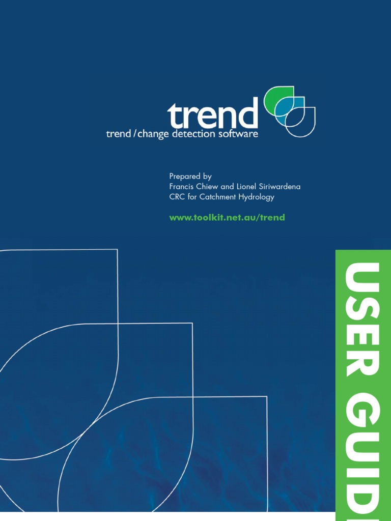 TREND User Guide | PDF | Statistical Significance | Linear Trend Estimation