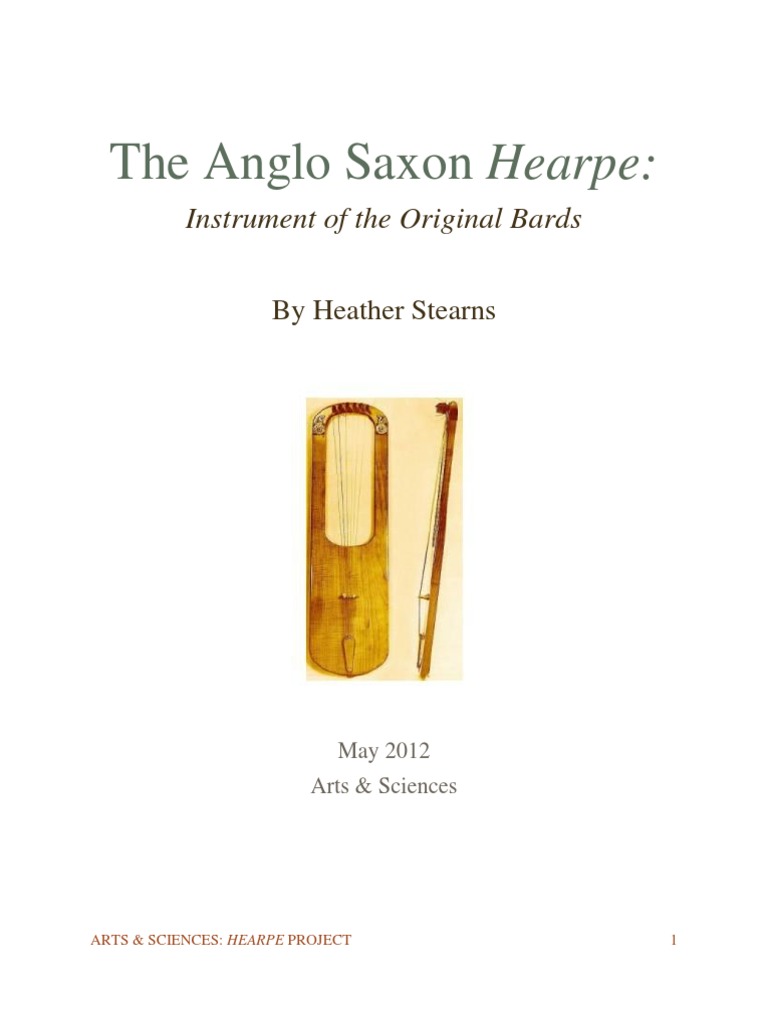 Anglo Saxon Hear Pe | Wood | String Instruments