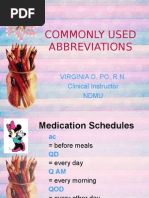 Common Abbreviations in Vet Med | PDF | Clinical Medicine | Diseases ...