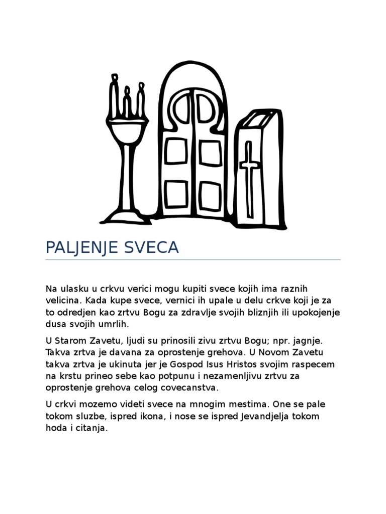 Paljenje Sveca | PDF