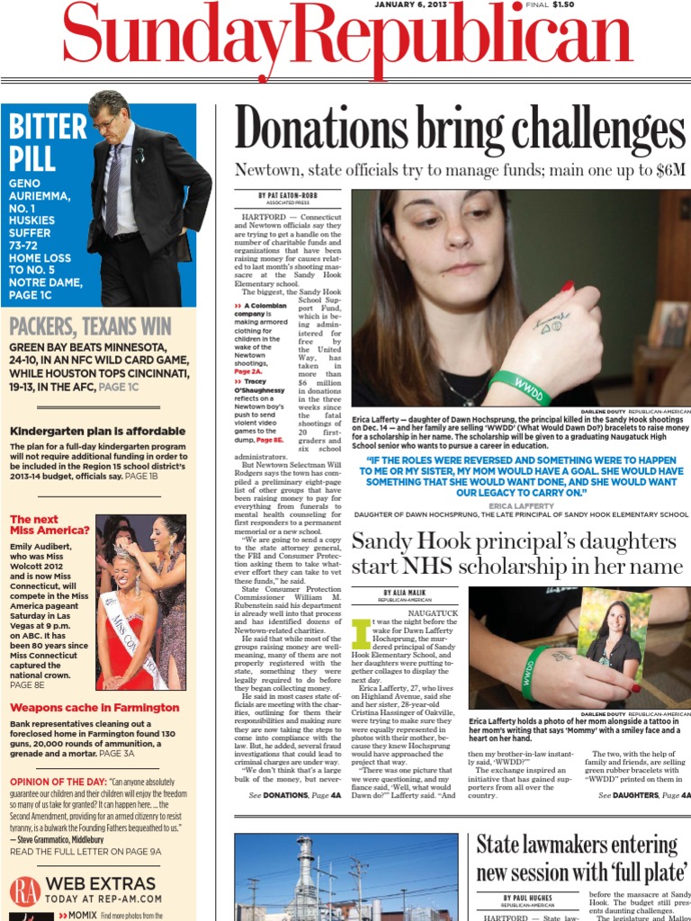 Sandy Hook Principal's Daughters | PDF | Nature