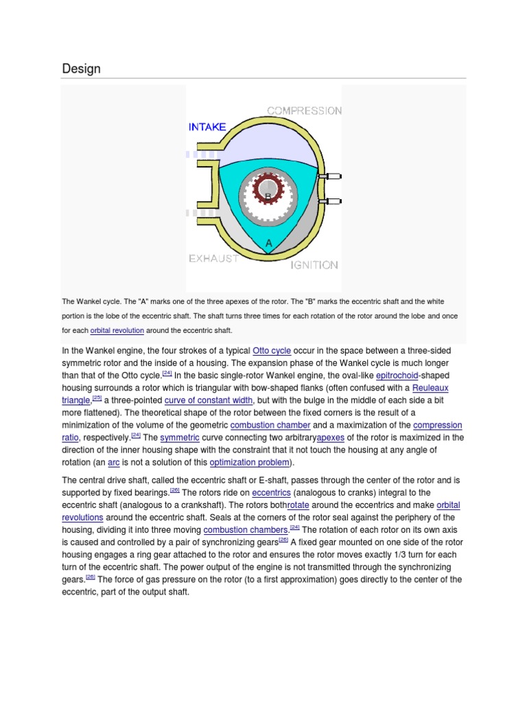 Wankel Cycle | PDF | Turbine | Engines