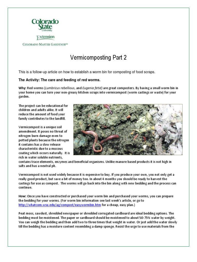 Vermiculture Part 2 | PDF | Compost | Agriculture