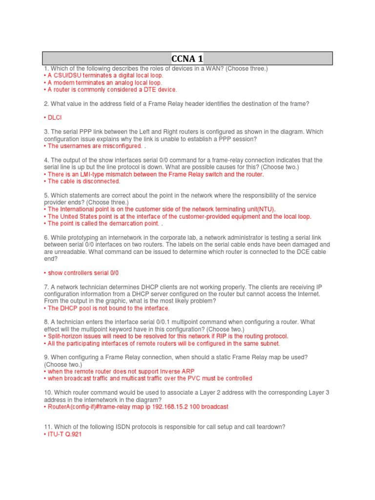 Ccna | PDF | Computer Network | Ip Address