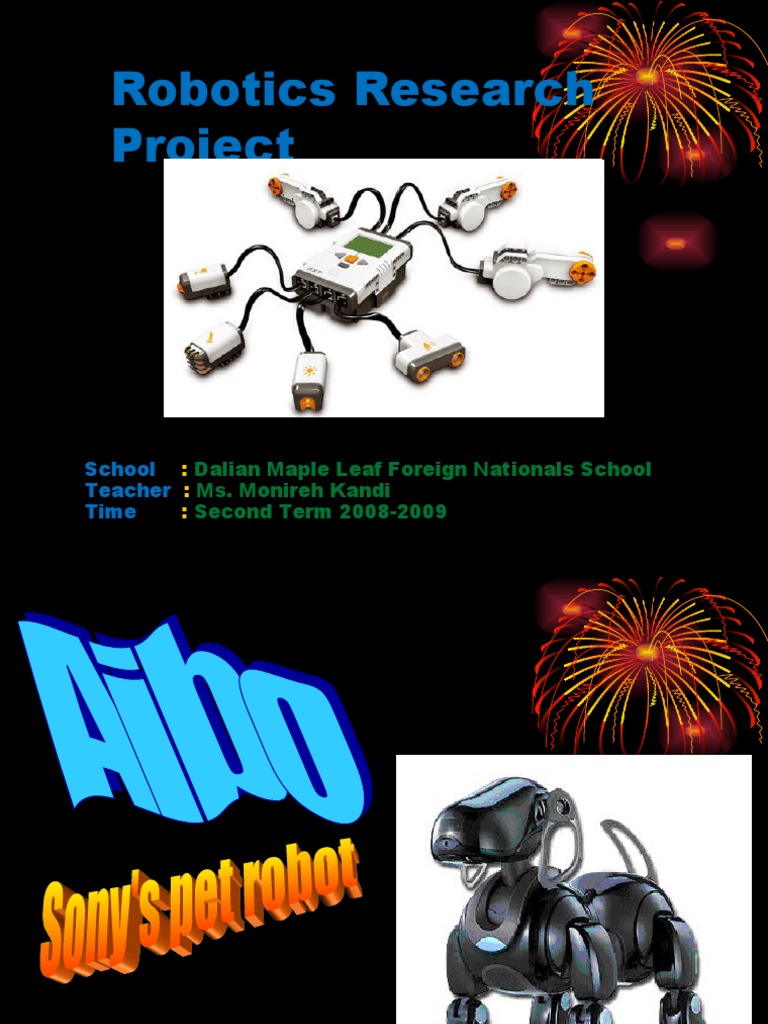 Robotics Research: Pet Dog Robot Overview | PDF