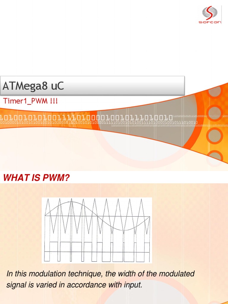 Atmega8 Uc: Timer1 - PWM !!! | PDF | Modulation | Input/Output