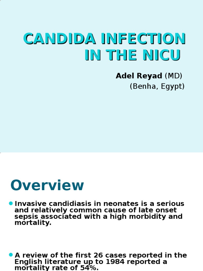 Neonatal Candida Infection in NICU | PDF | Candidiasis | Candida (Fungus)