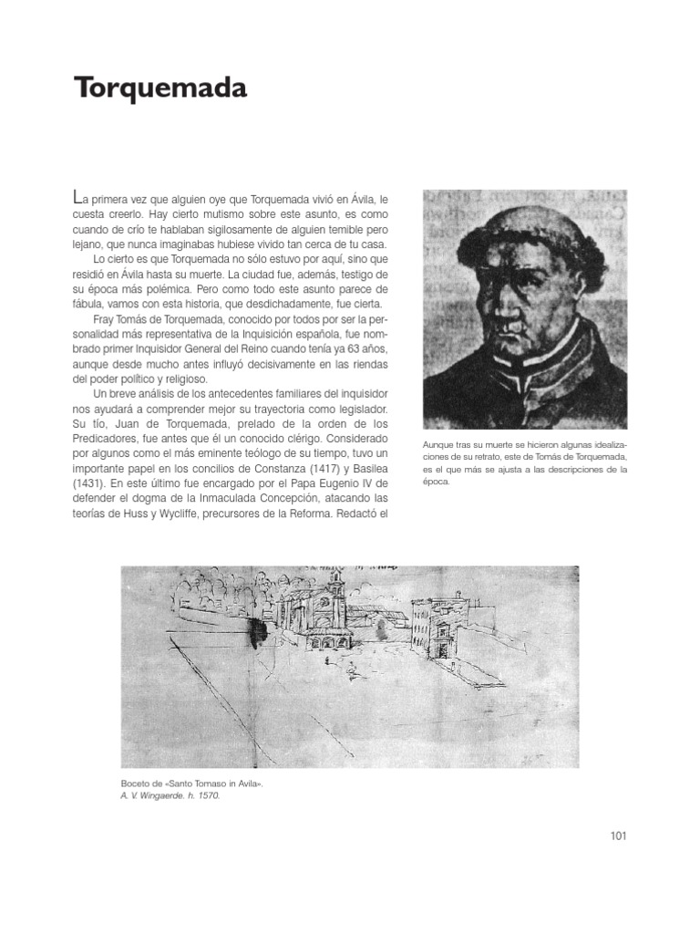 Torquemada: Inquisidor en Ávila | PDF | Religión y espiritualidad ...