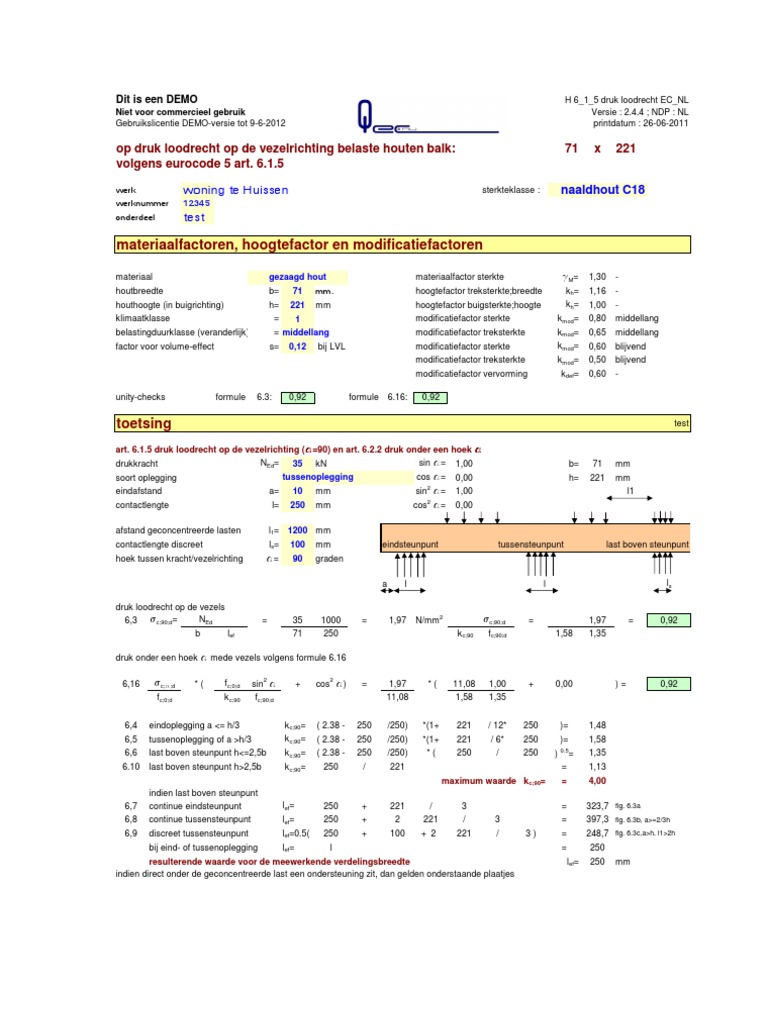 5_Hout_H 6_1_5 Druk Loodrecht EC_A_NL_NLontrole Druk Loodrecht Op de ...