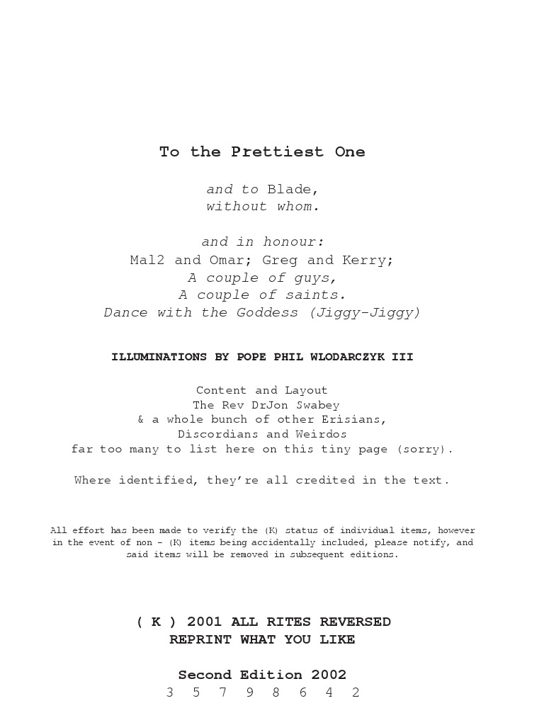 Apocrypha Discordia | PDF