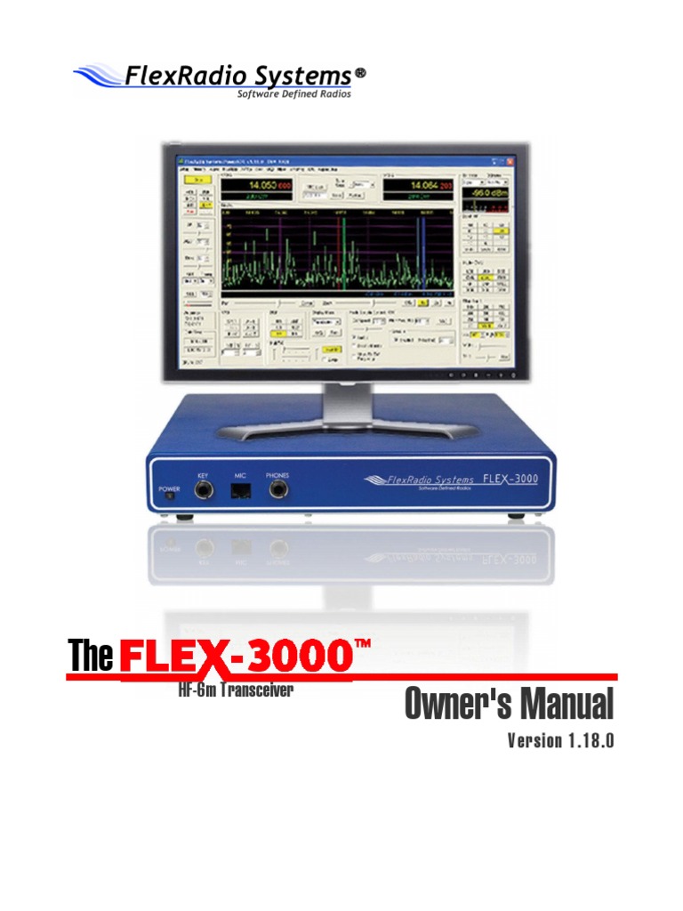 FLEX-3000 Owners Manual | PDF | Electrical Connector | Electricity