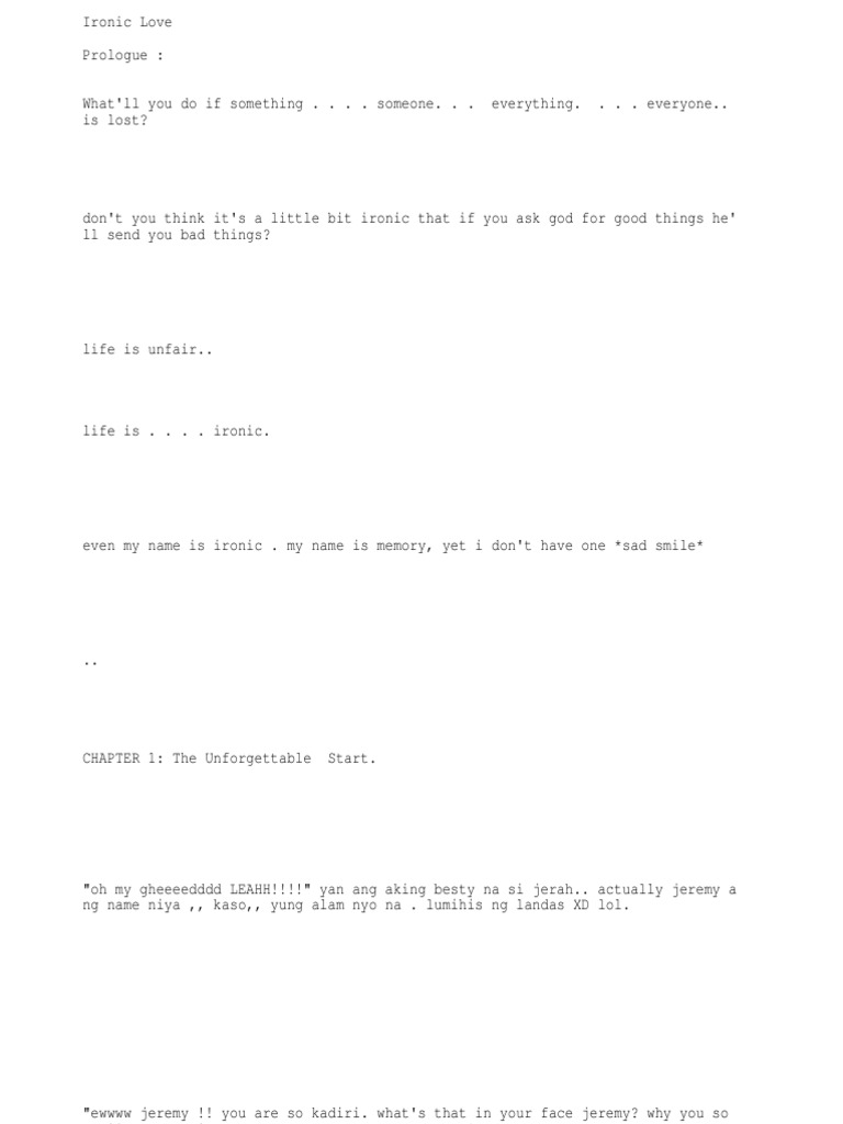 Ironic Memory | PDF | Art