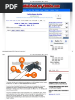 Ford OBD1 Codes and Procedure | PDF | Fuel Injection | Throttle
