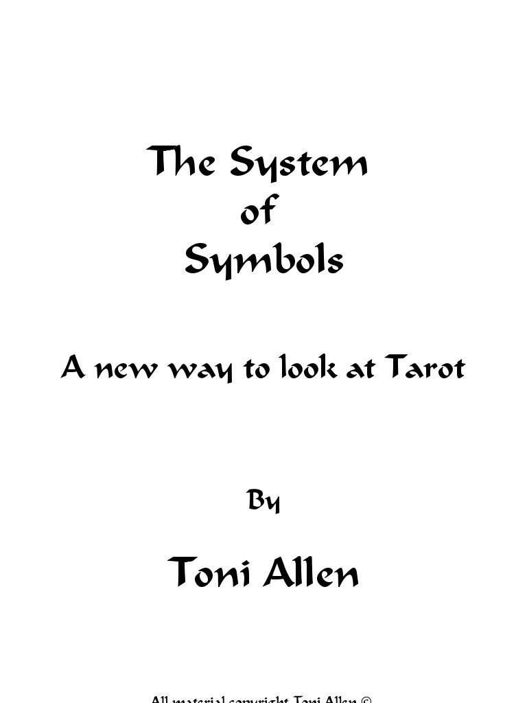 Systemof Symbols | PDF