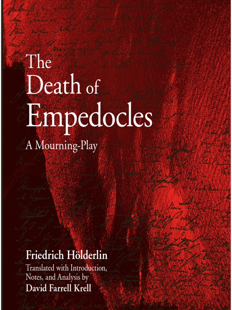 The Death of Empedocles - Holderlin PDF | PDF | Absolute (Philosophy ...
