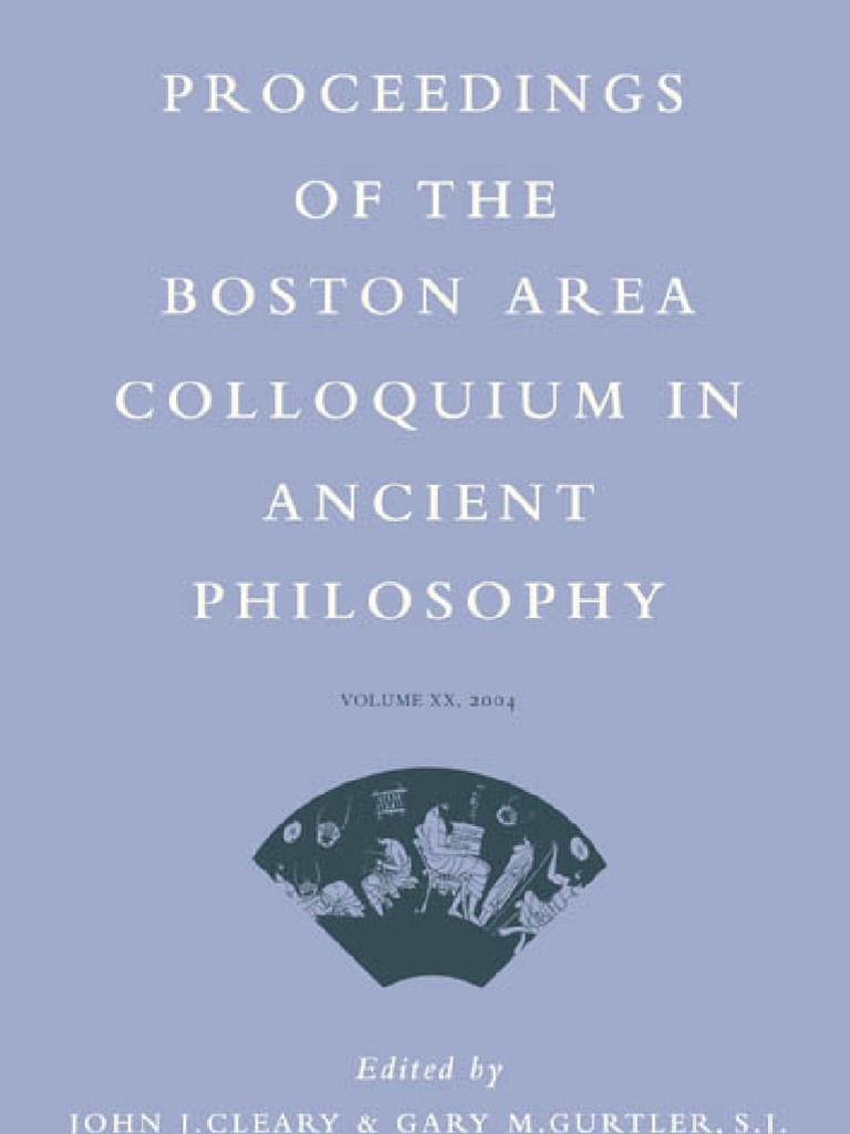 Gary M. Gurtler - Proceedings of The Boston Area Colloquium in Ancient ...