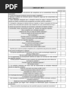 Check List - NR 17 - Ergonomia - Doc-1 | PDF | Fatores humanos e Ergonomia