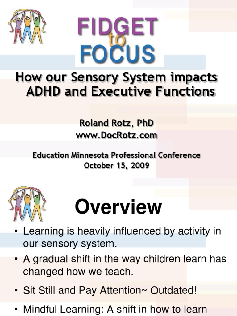 Fidget To Focus Sensory System Impact On ADHD Minnesota | PDF ...