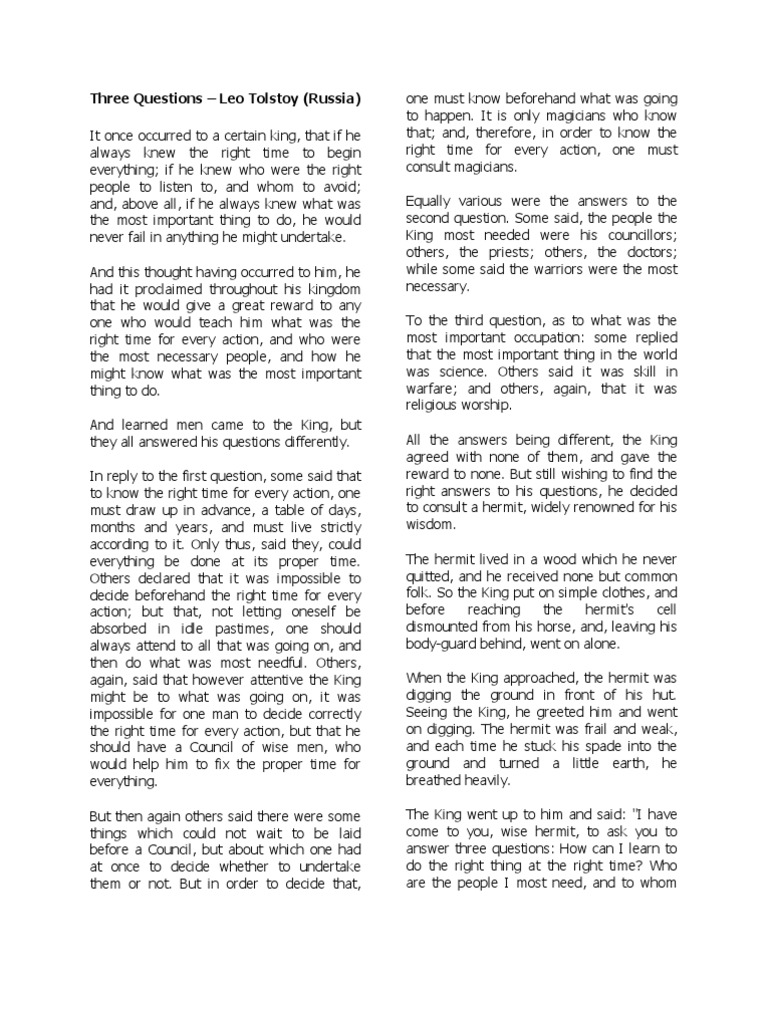 Short Stories For Analysis - World Lit | PDF | Forgiveness