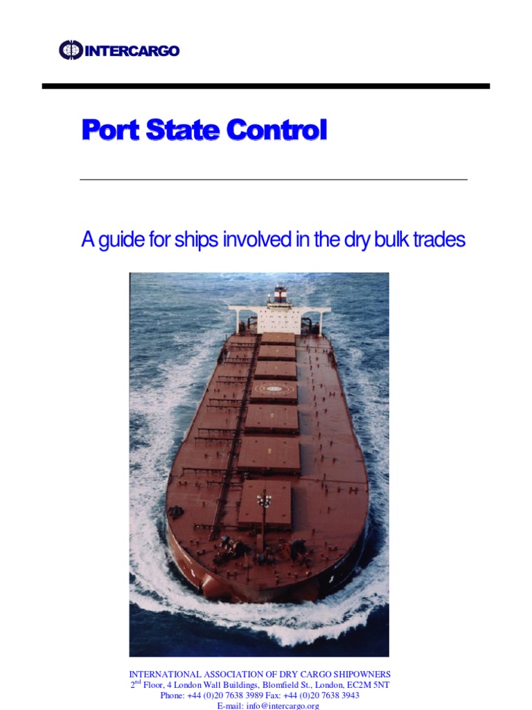PSC Guide | PDF | International Labour Organization | Ships
