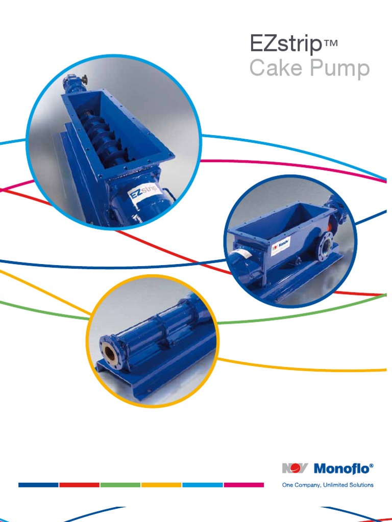EZstrip Cake Pump - 0 | PDF | Pump | Industries