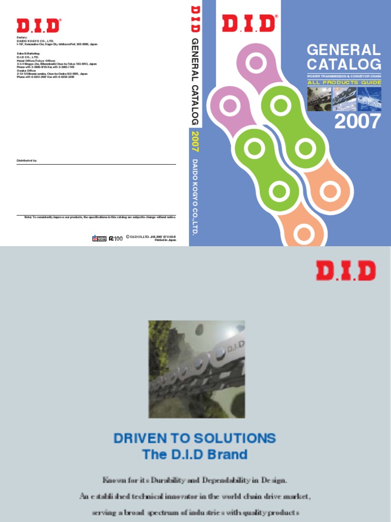 Did Catalog | PDF | Production And Manufacturing | Industries