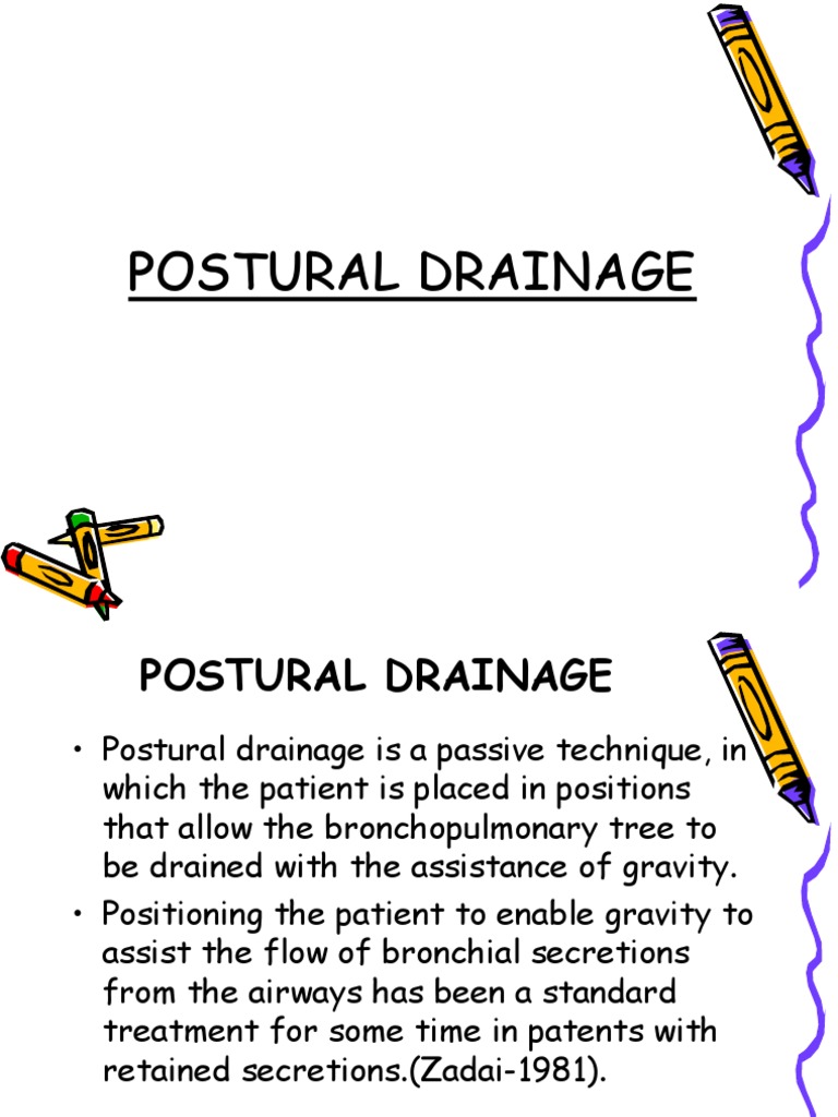 Postural Drainage | Lung | Respiratory Tract