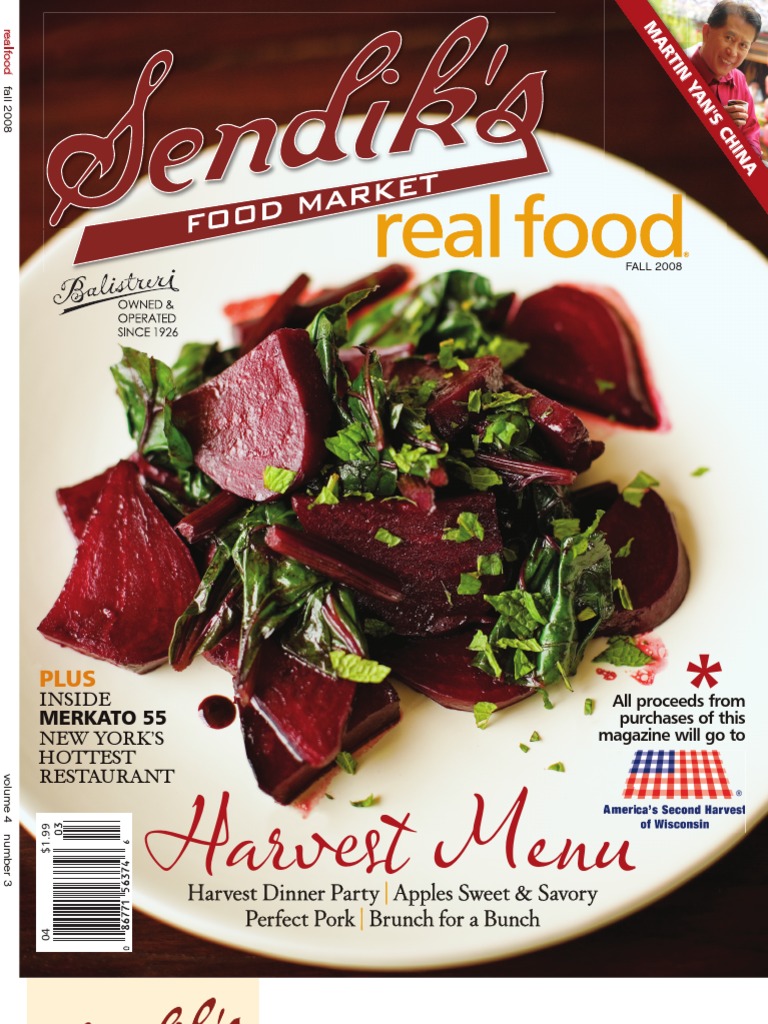 Sendik's Real Food Magazine - Fall 2008 | PDF | Pumpkin | Cucurbita