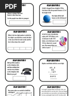 Hit The Button - Quick Fire Maths Practise For 6-11 Year Olds | PDF