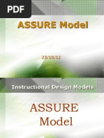 Understanding the ASSURE Model | PDF | Learning | Communication
