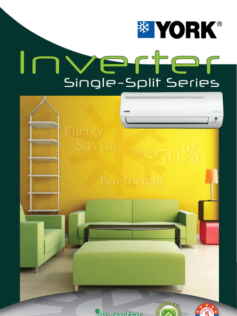 York Inverter Catalog | PDF | Air Conditioning | Kilowatt Hour