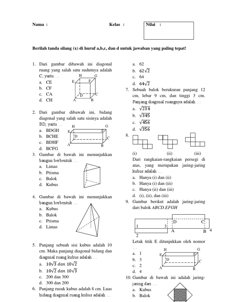 soal-kubus-balok-prisma-limas