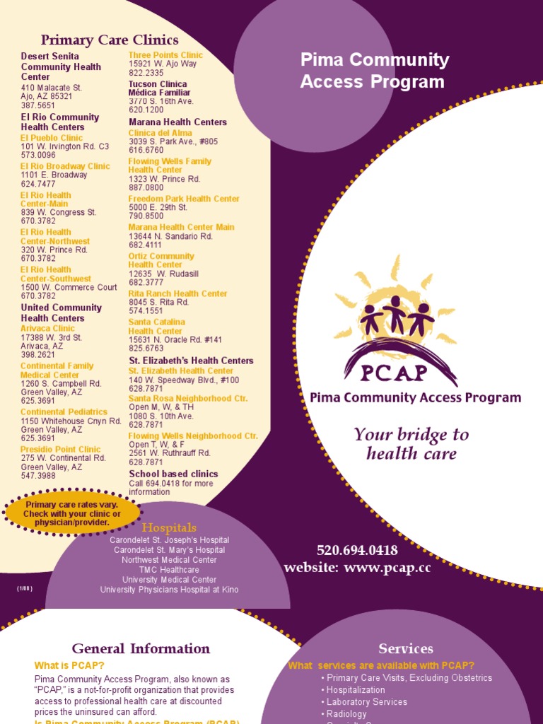 PCAP Brochure English | PDF | Healthcare Industry | Economics Of ...