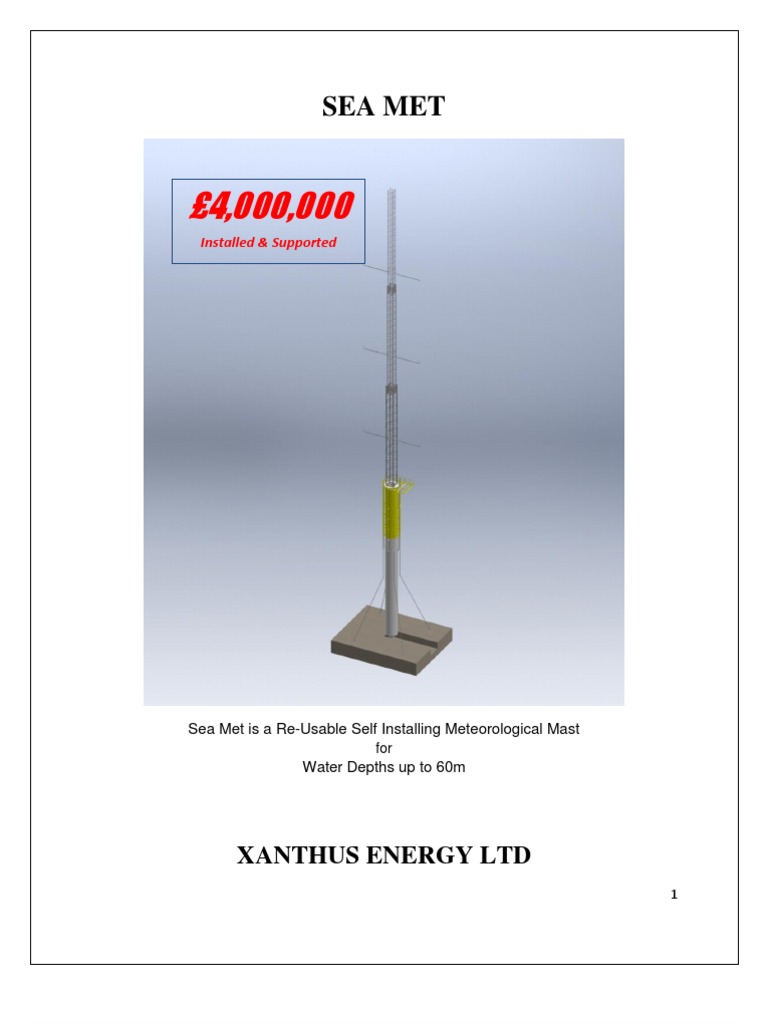 Sea Met - Self Installing Meteorological Mast | Download Free PDF ...