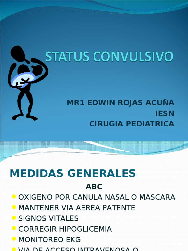 Tratamiento del status convulsivo en Pediatria | Rtt | Medicina