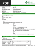 Glucose Solution 5% Msds | PDF | Dangerous Goods | Safety