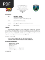 Inventory of Evidence Collected: Soco Report Form "4" | PDF | Social ...