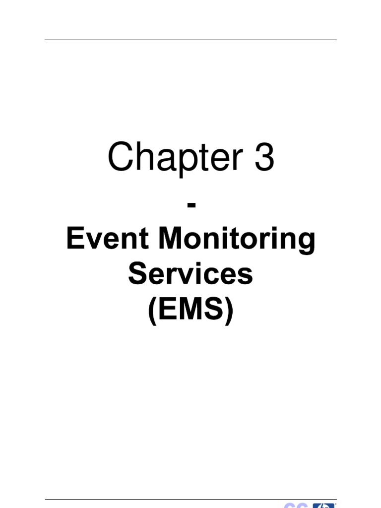 Event Management System (EMS) - HPUX | PDF | Disk Storage | Computer Data Storage