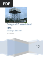 Example 6 1 Rectangular Water Tank Design | PDF | Structural ...