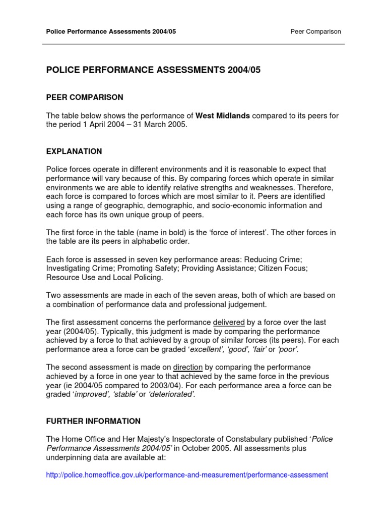 UK Home Office: WMIDS MSF | PDF | Police | Law Enforcement