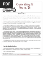 Creative Writing Textbook | PDF