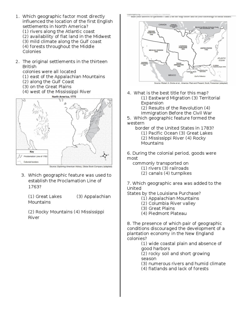 Regents Geo Review | PDF | Louisiana | Western United States