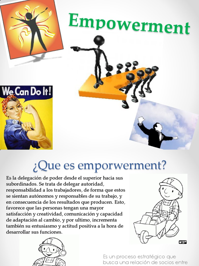 Empowerment | PDF | Liderazgo | Toma de decisiones