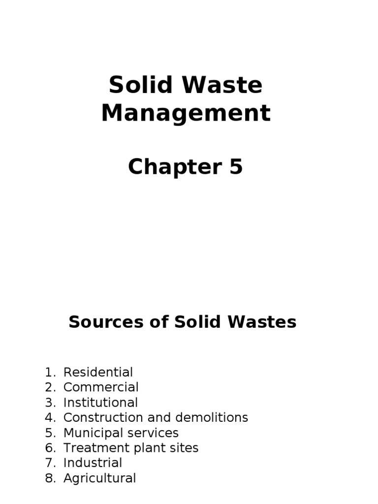 Waste Management 1 | Download Free PDF | Waste Management | Landfill
